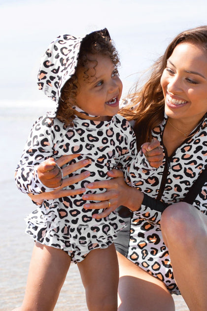 Girls Mini Annie Rashie Set – Infamous Swim